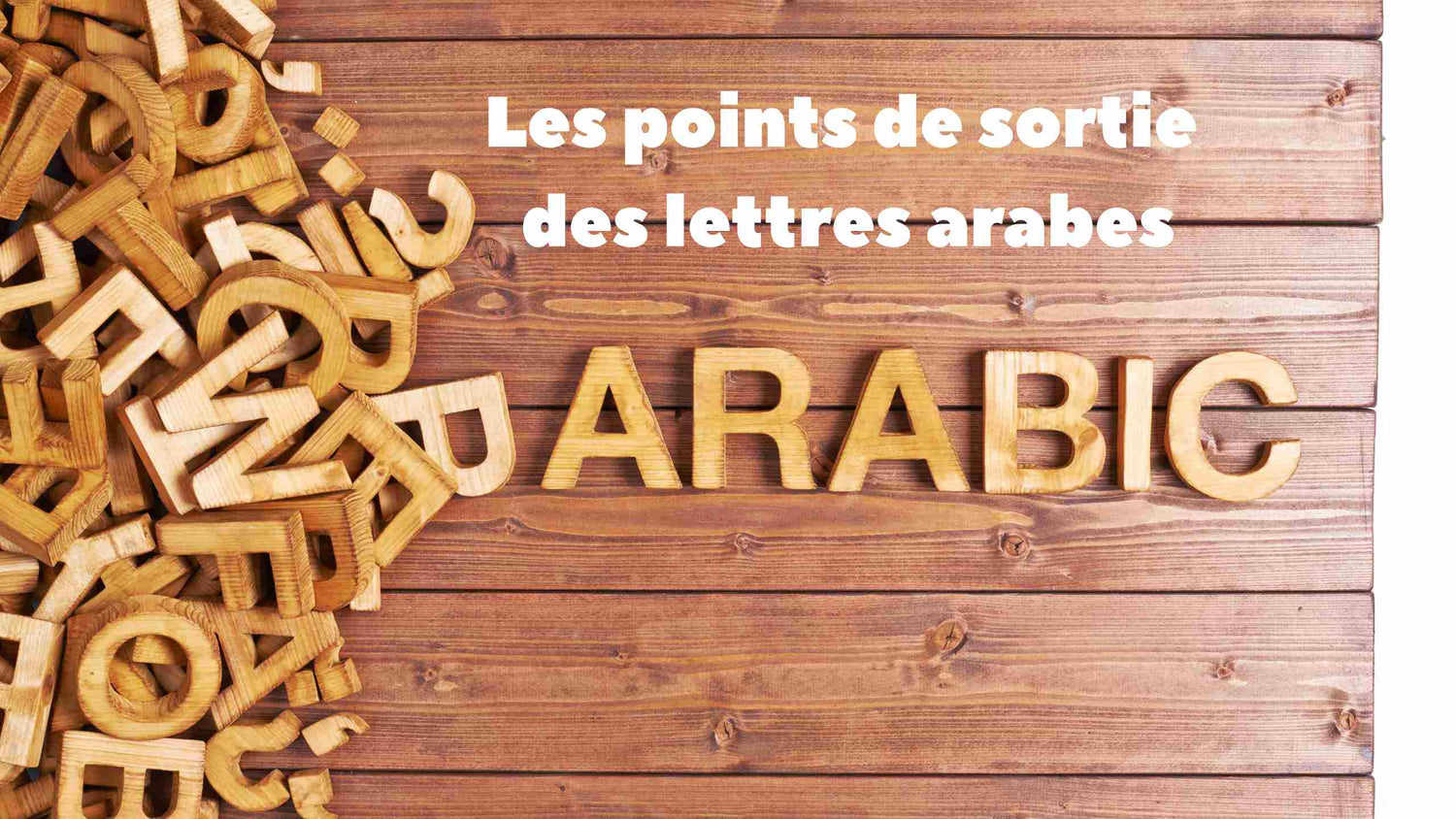 Les lettres arabes et leurs points de sortie : guide naturel et simple ...